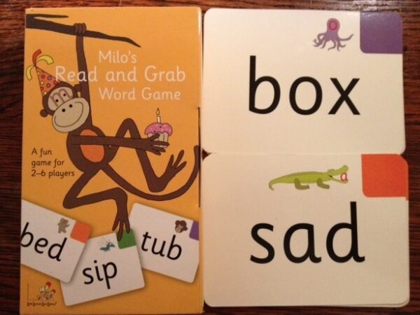 » Milo’s read and grab word game