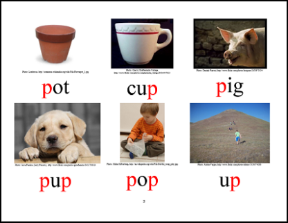 » Free First Phonics Picture Book