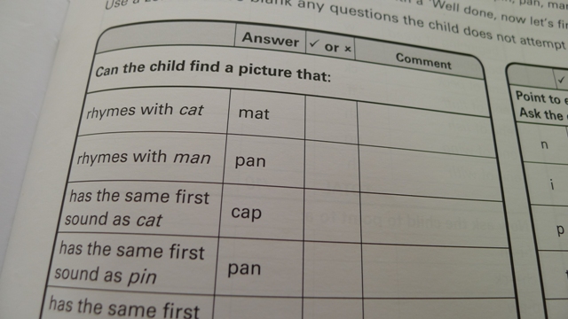 » Phonics and Early Reading Assessment