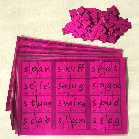 » Level 2 s-blend bingo