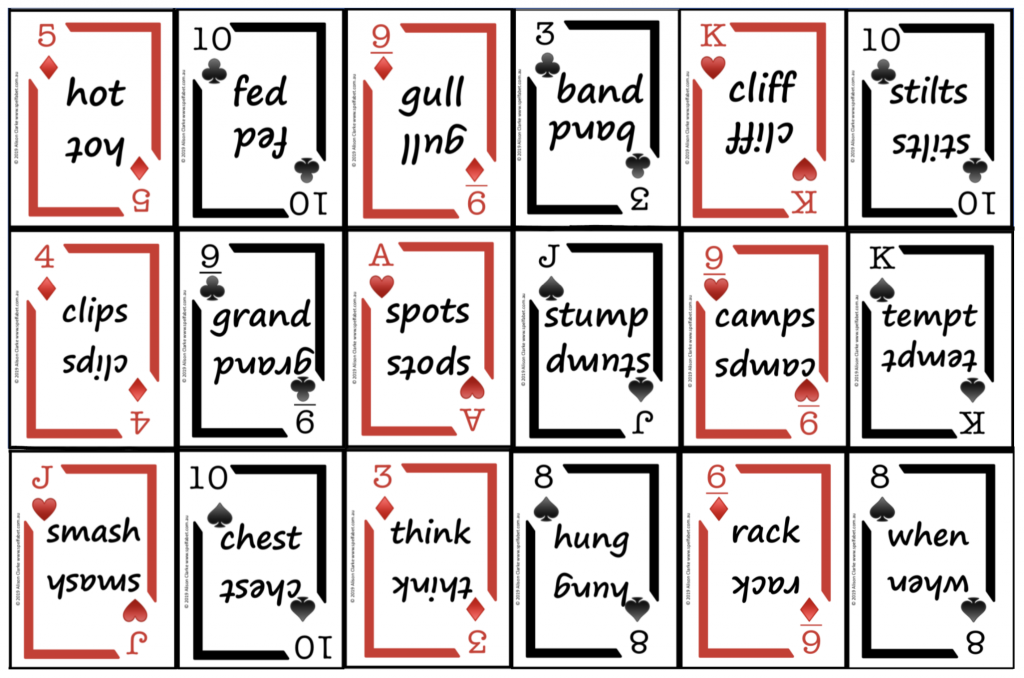 » 18 decks of basic code playing cards