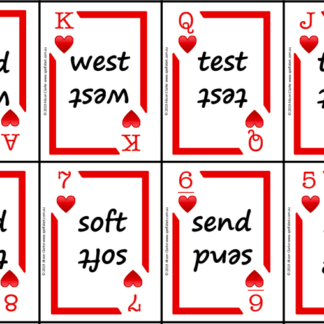 » Playing Cards Basic Code CVC 1