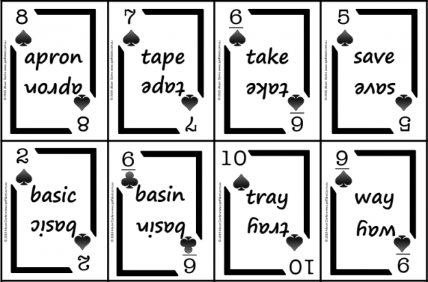 » New and improved phonics playing cards