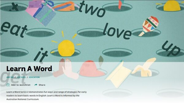 » ABC iView Learn A Word